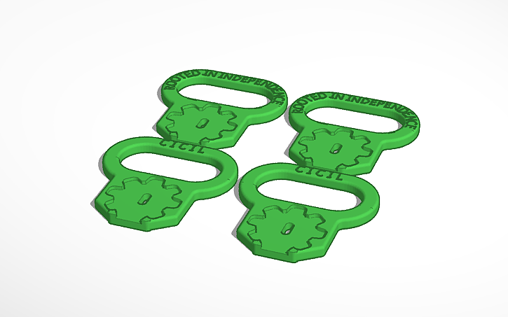 3D design Key Turner - Tinkercad