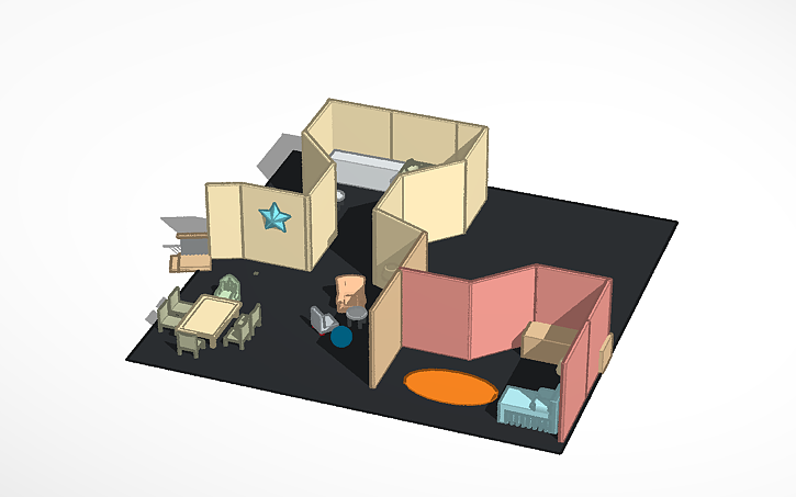 3D design Nathan Fraim - Over the River set design | Tinkercad