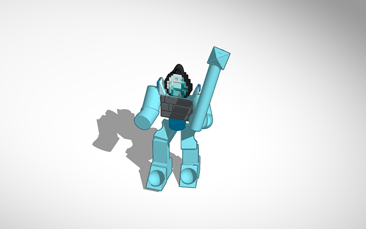 3D design The Diamond Robot - Tinkercad