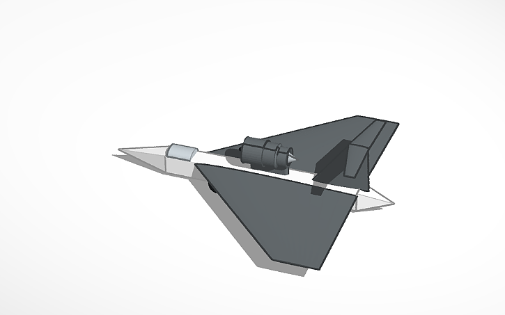 3D design Jet Plane | Tinkercad