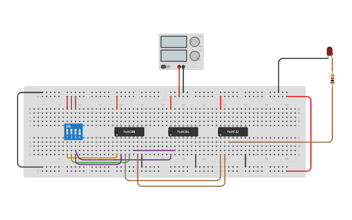 Circuit Design Multiplexer Tinkercad