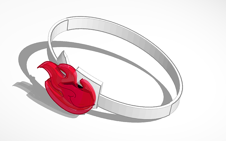 3D design Rekuta's eye patch - Tinkercad