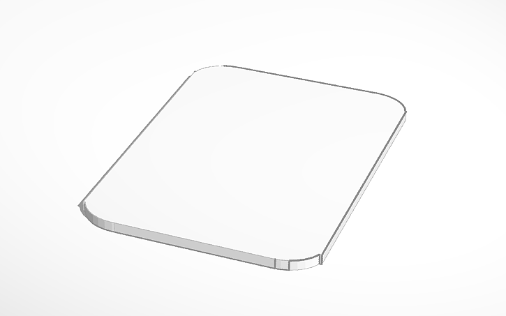 3D design Crumble Board - Tinkercad