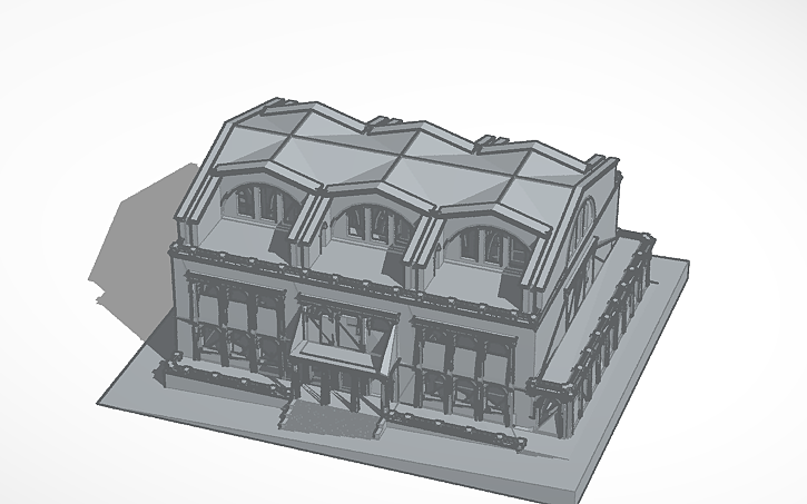 3D design Basilica Constantini | Tinkercad