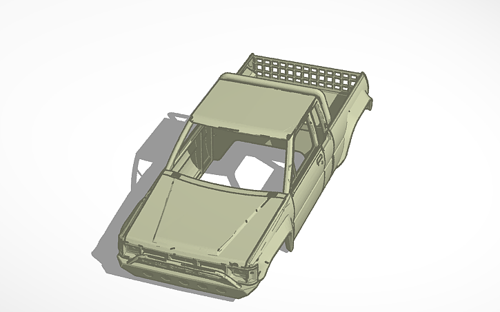 3D design Rally truck - Tinkercad