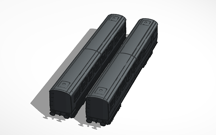 3D design Season 2 Express coaches - Tinkercad