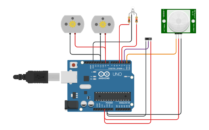 Circuit design Problem Statement 3.2 - Tinkercad