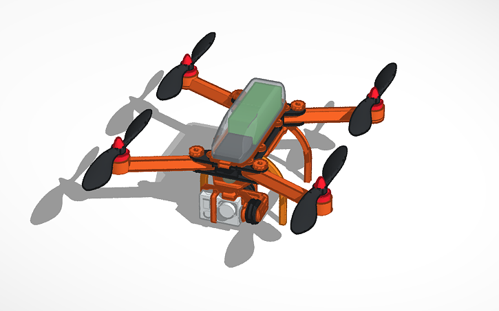 3D design Dron 300 v2 | Tinkercad