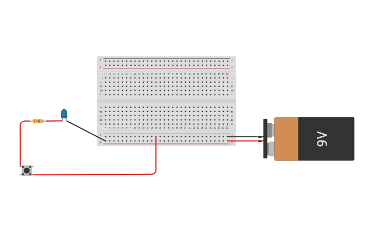 Circuit Design Projeto Led Blue Tinkercad