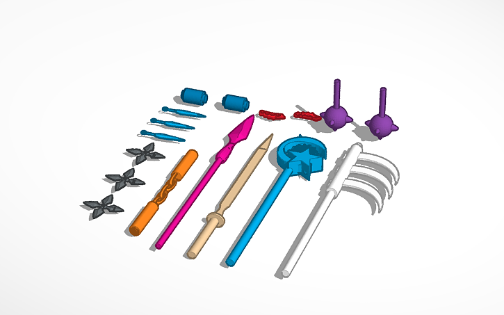 3D design Weapons | Tinkercad