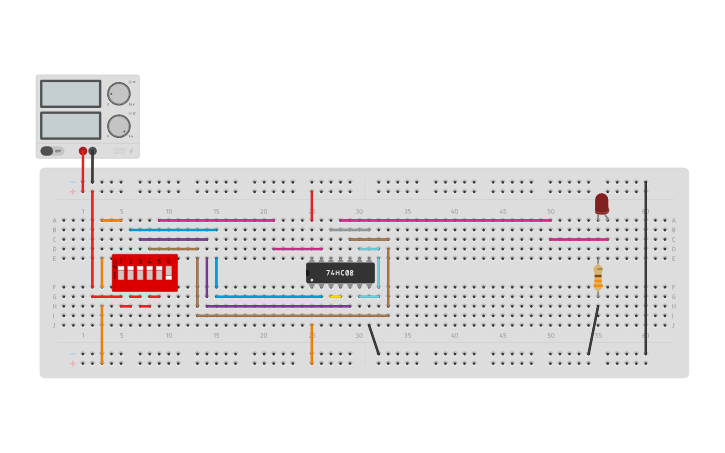 Circuit Design Switch Tinkercad