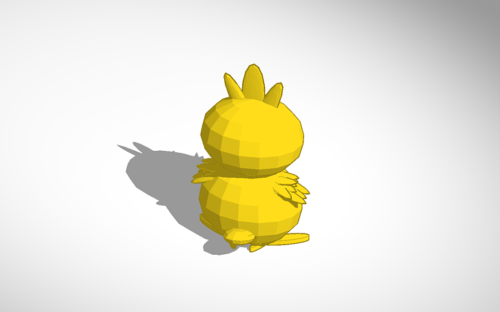 3D design Torchic 2,0 - Tinkercad