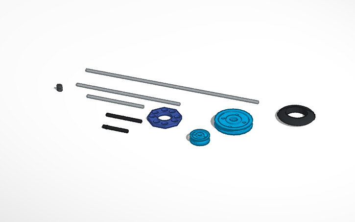 3D design Vex Pieces | Tinkercad