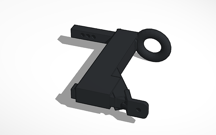 3D design 3in rc drop hitch | Tinkercad