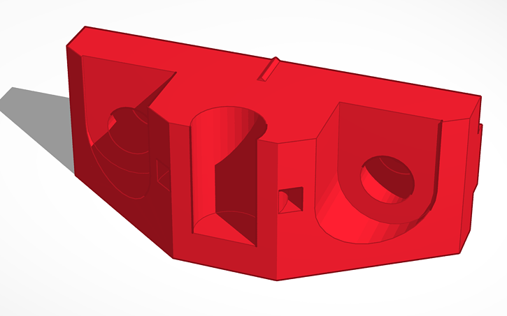 3D design Y Rod Holder - Tinkercad