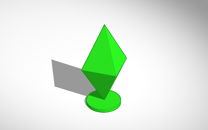 3D design Sims Diamond - Tinkercad