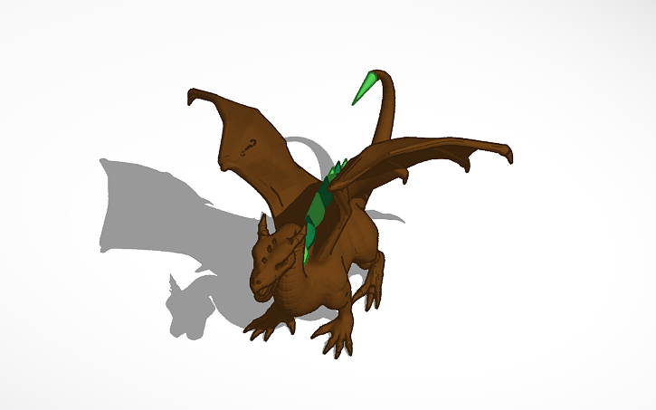 3D design Dragon - Tinkercad