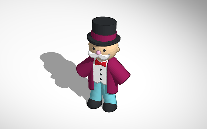 3D design Человек | Tinkercad