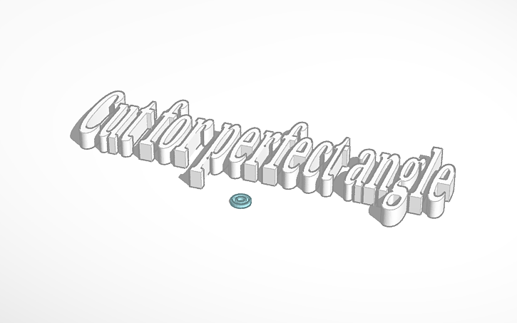 3D design Turn/Curve | Tinkercad