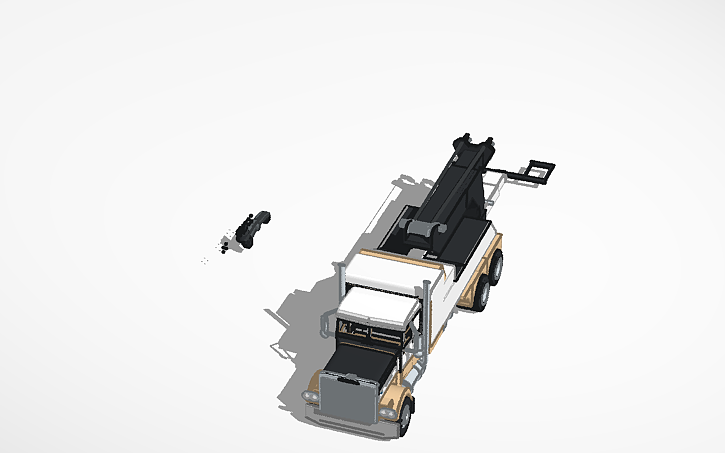 3D design International 9370 Wrecker - Tinkercad