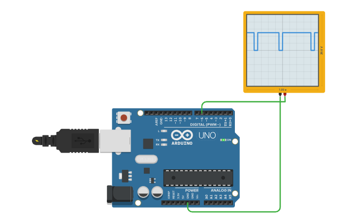 Circuit design pwm generator - Tinkercad