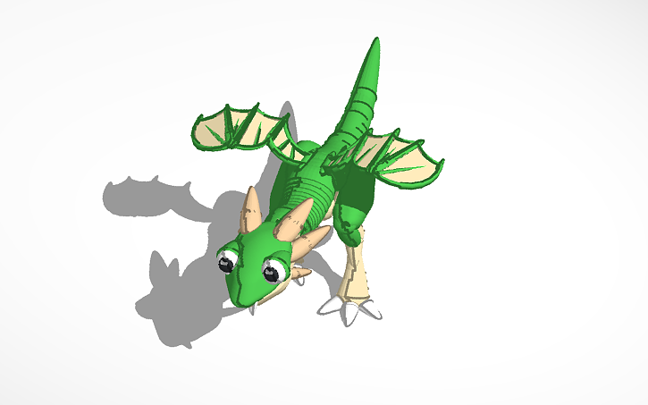 3D design Dragon - Tinkercad