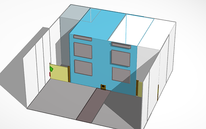 3D design Safeplace outside - Tinkercad