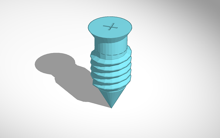 3D design Libby's Screw - Tinkercad