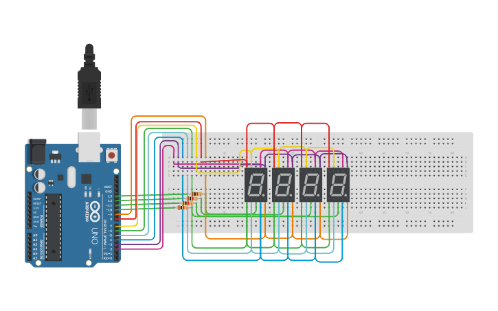Circuit design Lab_9 - Tinkercad