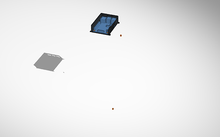 3D design Rasberry Pi 4 Case [WIP] - Tinkercad