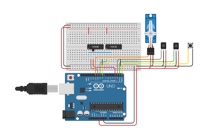 Circuit design Project Lab | Tinkercad