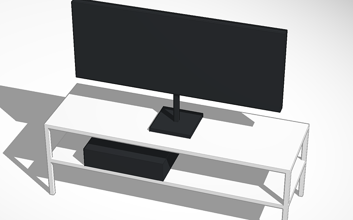 3D design Television - Tinkercad