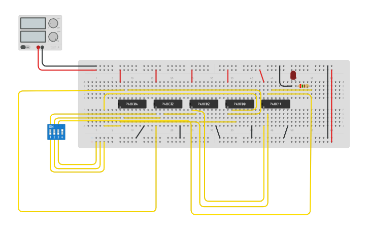 Circuit design 4 - Tinkercad