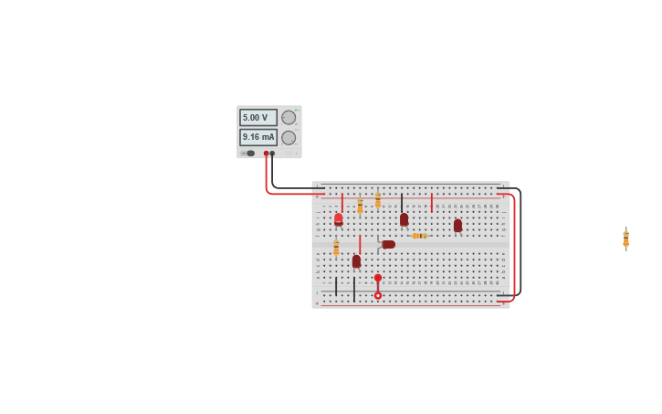 Circuit design 3 Collegamento LED | Tinkercad