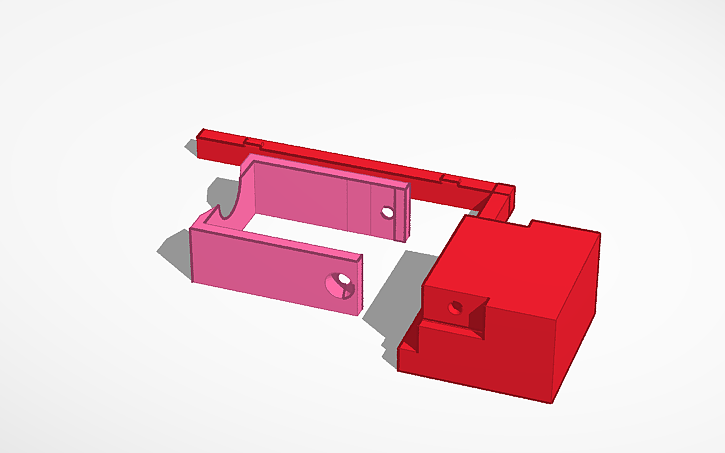 3D design Fingerbot Holder - Comelit 2612 Intercom (Finger Friendly ...