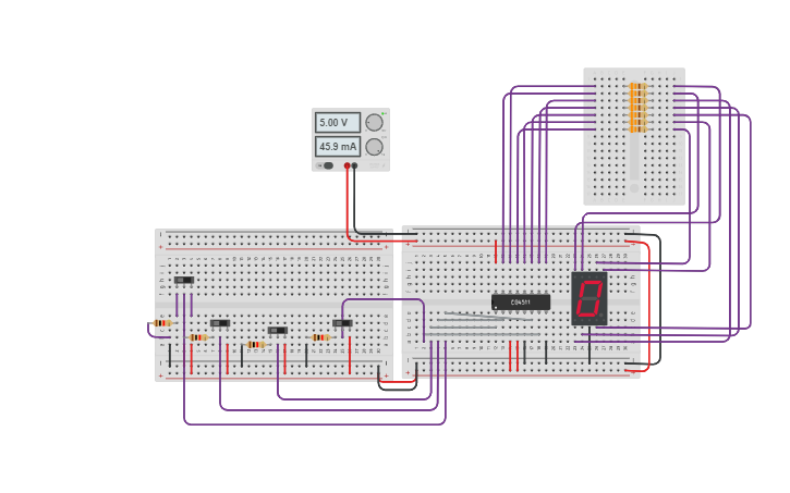 Circuit Design Decodificador Bcd 7seg Cd4511 Matheus Dutra Dias