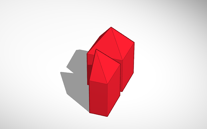 3D design PIMA booth - Tinkercad