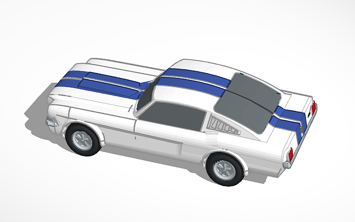 3D design mustang - Tinkercad