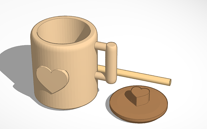 3D design Cup set | Tinkercad
