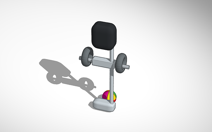 3D design Putting Machine - Tinkercad