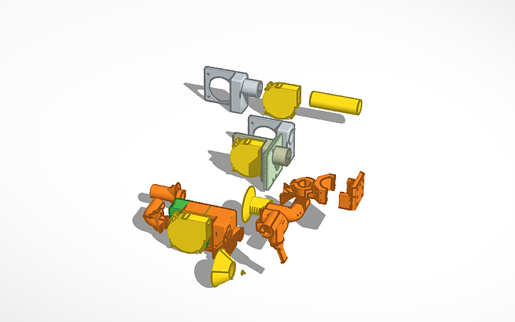 3D design CNC vacuum cleaner system - Tinkercad