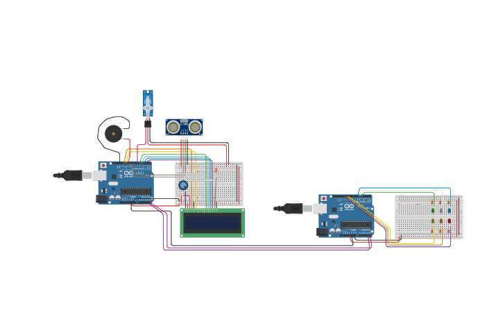 Circuit Design Copy Of Security System Using Ultrasonic Distance Sensor