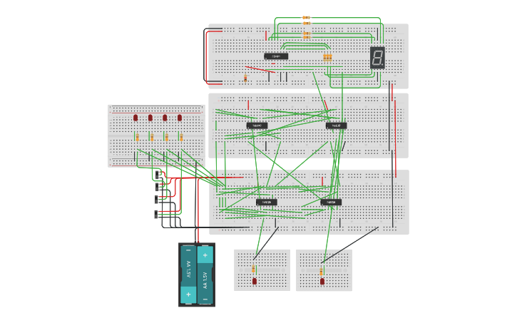Circuit design vending mechine - Tinkercad