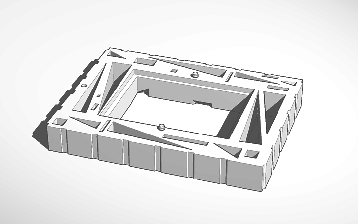 3D design Photo Frame - Structure - Tinkercad