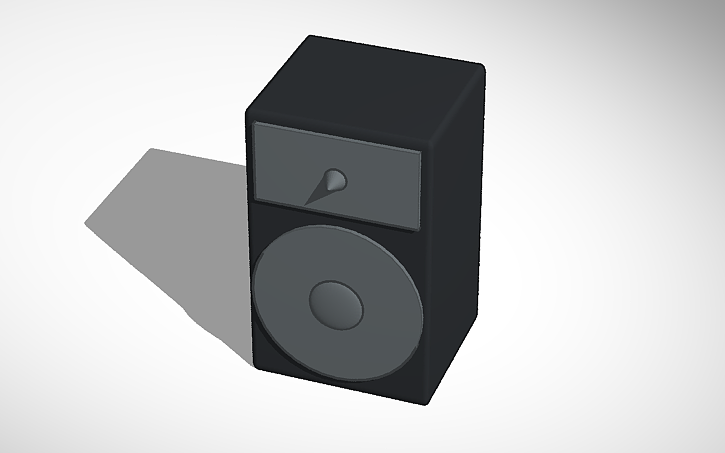3D design Speaker | Tinkercad