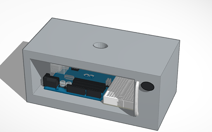 3D design Microondas - Tinkercad