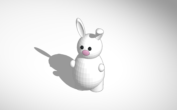 3D design Bunny | Tinkercad