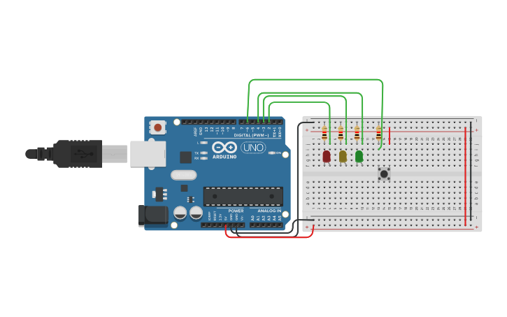 Circuit design arduino fmd | Tinkercad