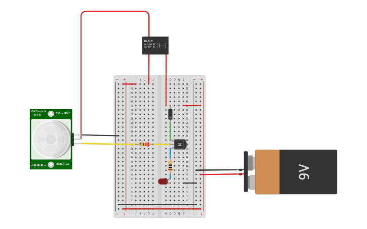 Circuit Design Pir Sensor Tinkercad