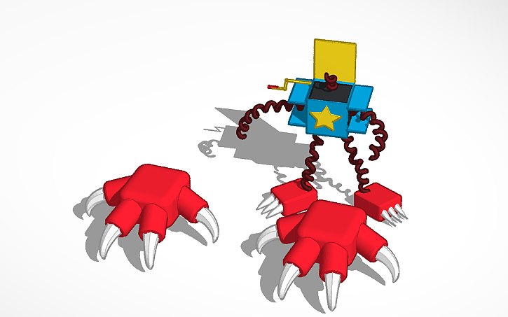 3D design boxy boo - Tinkercad